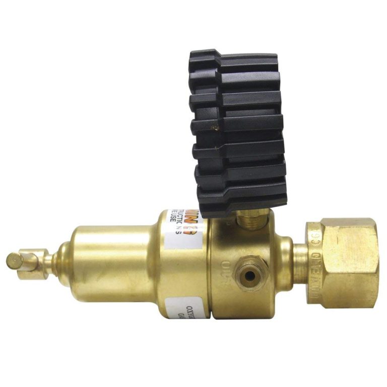 Uniweld RHP400 Nitrogen Tank Regulator with 0-400 PSI Delivery Pressure ...