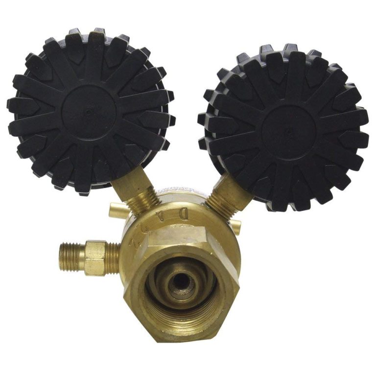 Uniweld RHP400 Nitrogen Tank Regulator with 0-400 PSI Delivery Pressure ...