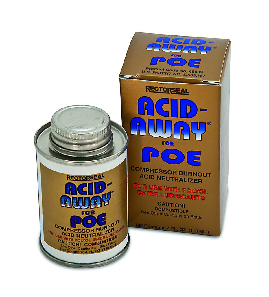 RectorSeal Acid Neutralizer for POE Oils 4 oz – 45009 – AC Distributors