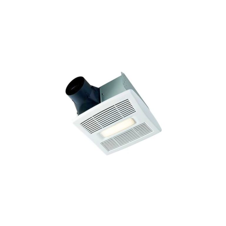 Broan InVent Series Bathroom Exhaust Fan with LED Light 110 CFM 1.0 ...